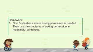 Asking permission DepEd K12 Grade 6 English | PPTX