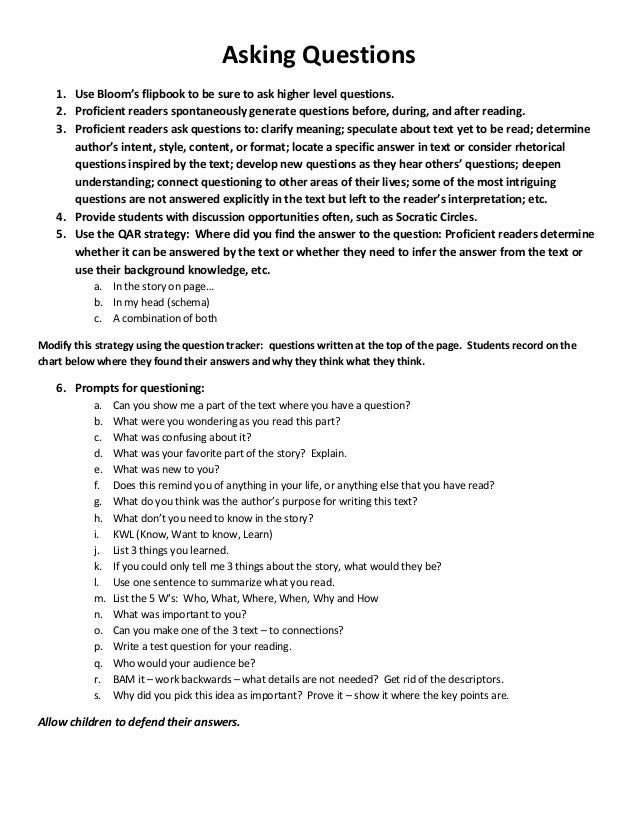 Asking Questions asking-questions
