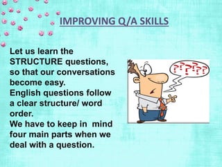 Asking Questions | Improving Q/A Skills | PPTX