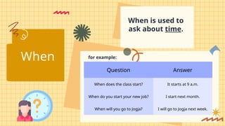 Asking Questions Power Point Presentation | PPTX