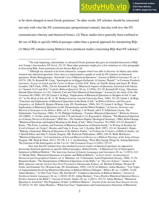 Asking Questions In Greek - Use Of In Rhetorical Questions | PDF