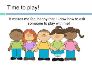 Social Story: Asking Someone to Play | PPTX