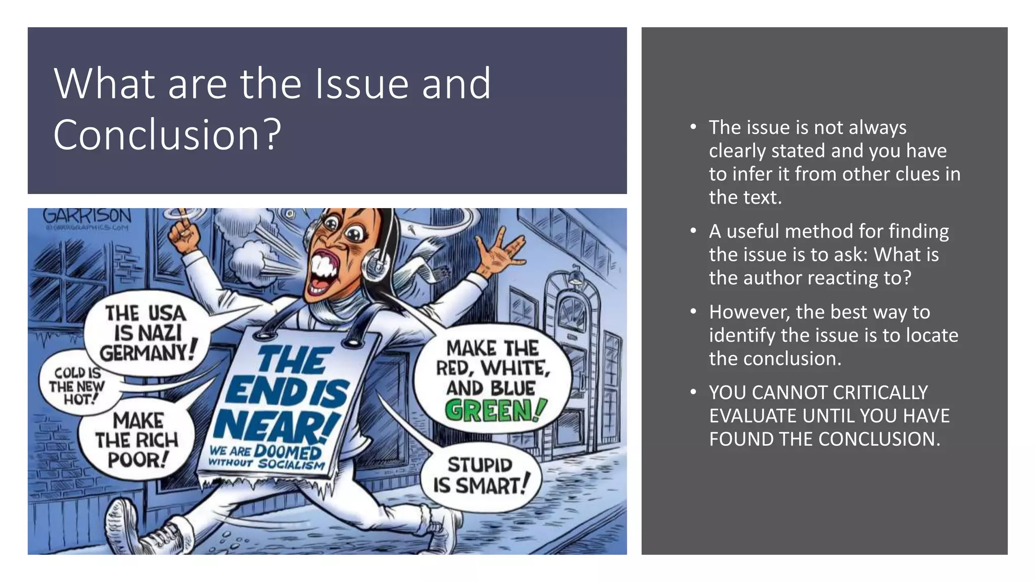 Asking the Right Questions Issues and Conclusions.pptx