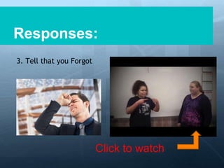 Asking for a sign | PPT