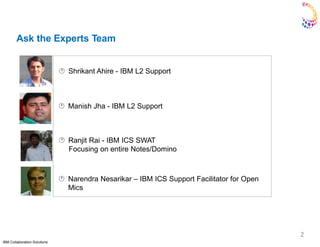 Ask the expert session on ibm traveler and new security changes | PDF