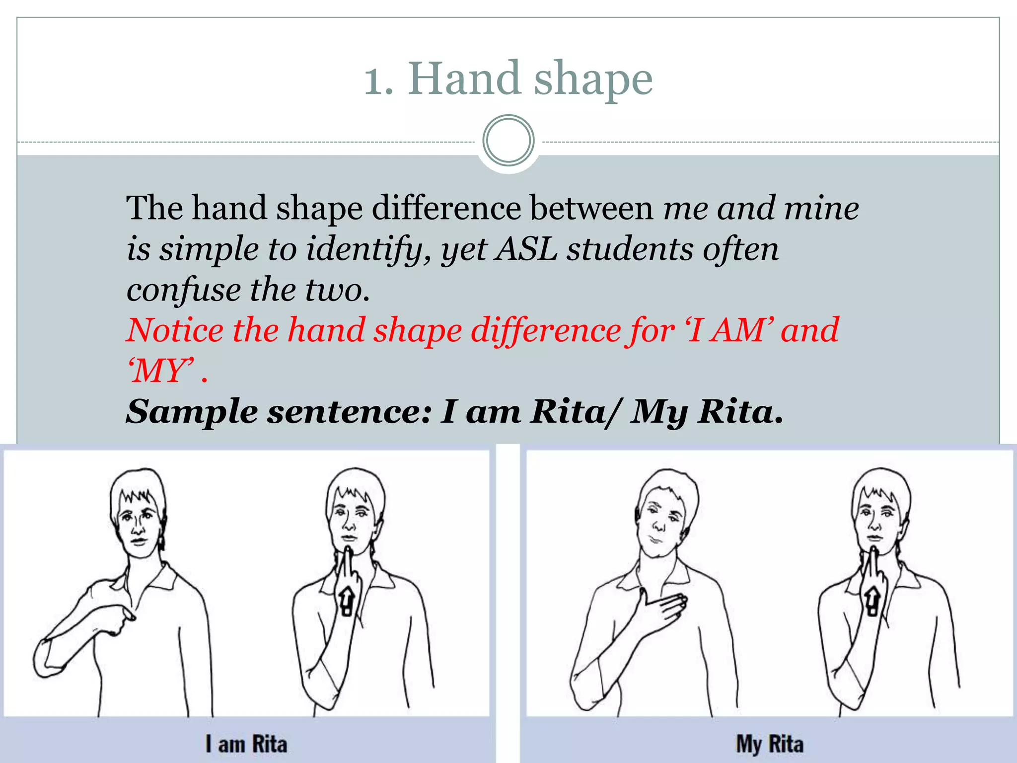 ASL basics | PPTX