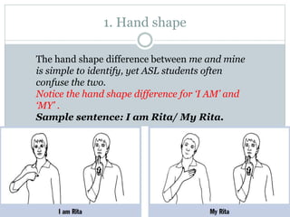 ASL basics | PPTX