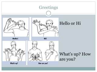 ASL basics | PPT