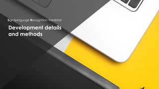 iOS App development for sign language recognition | PDF