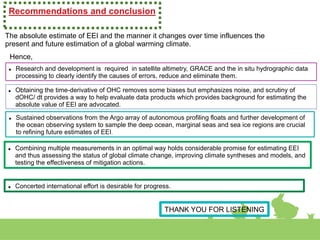Incoming solar rediation imbalance | PPT