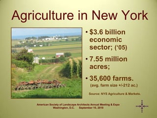 Land Use, Agriculture & Farmland Protection Strategies | PPT