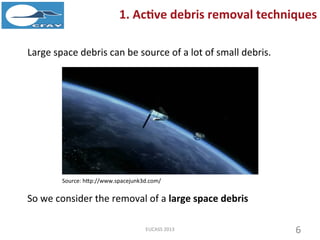 The Removal of Large Space Debris Using Tethered Space Tug | PDF