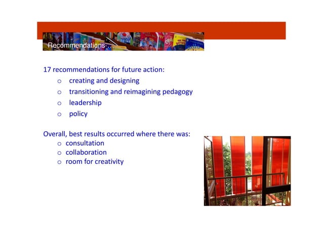 What makes an innovative school library learning space? | PDF