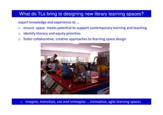 What makes an innovative school library learning space? | PDF