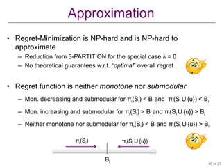 Viral Marketing Meets Social Advertising: Ad Allocation with Minimum Regret | PPT