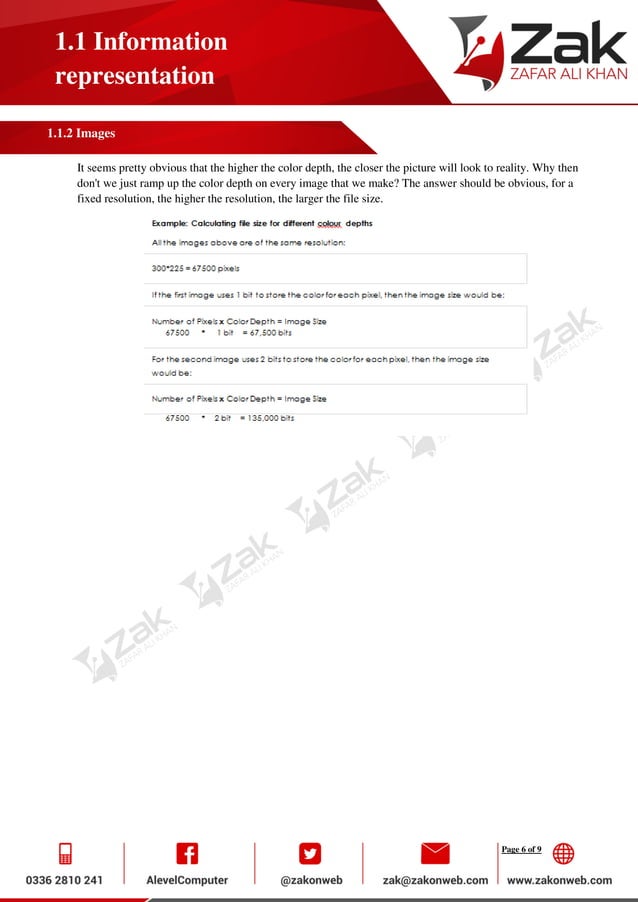 As Level Computer Science Book -1 | PDF | Computing | Technology ...