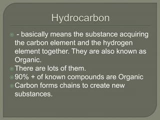Hydrocarbons AS Level Chemistry | PPTX