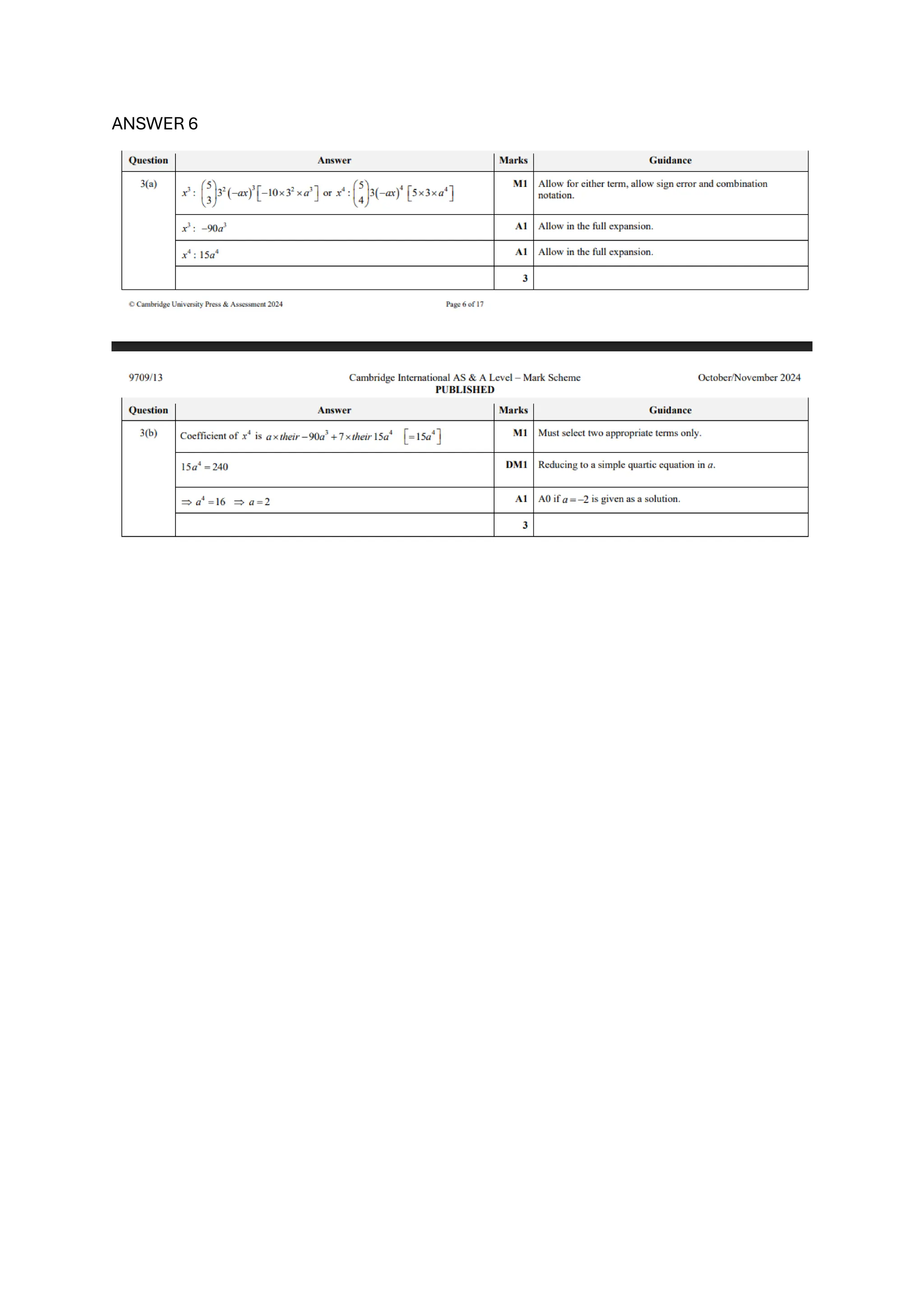 AS LEVEL MATHS BINOMIAL EXPANSION ANSWERS (1).pdf