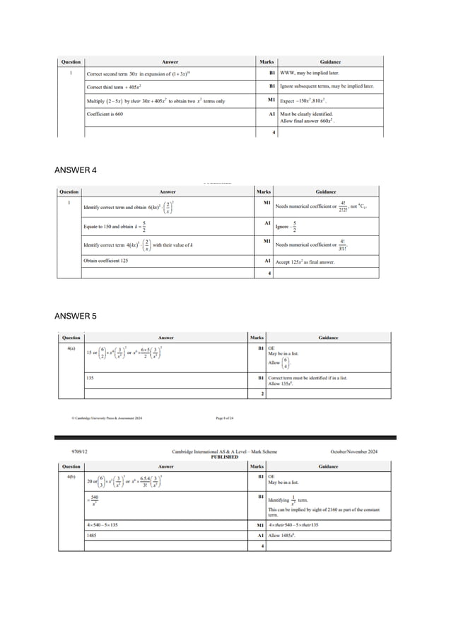 AS LEVEL MATHS BINOMIAL EXPANSION ANSWERS (1).pdf
