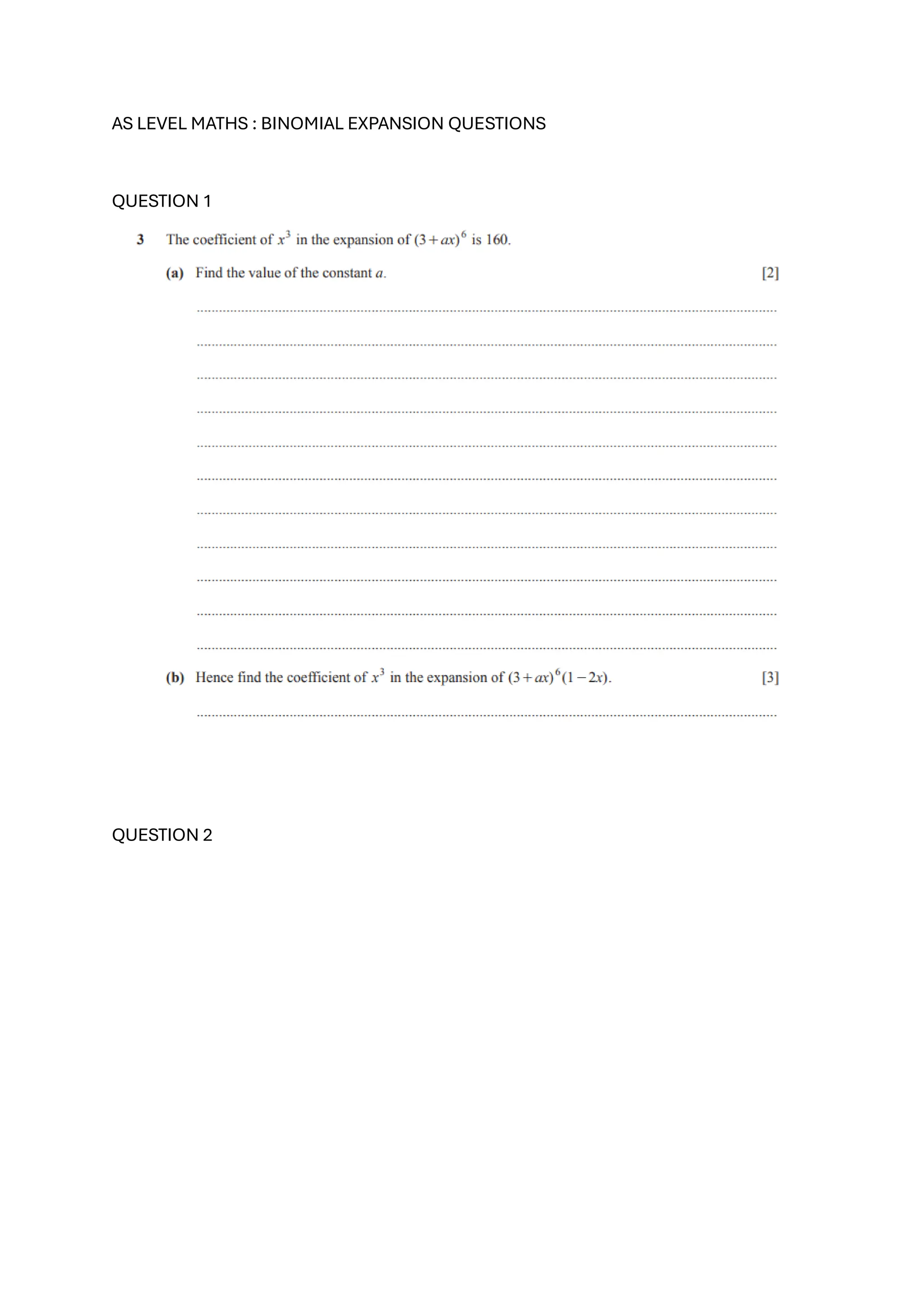 AS LEVEL MATHS BINOMIAL EXPANSION QUESTIONS (1).pdf
