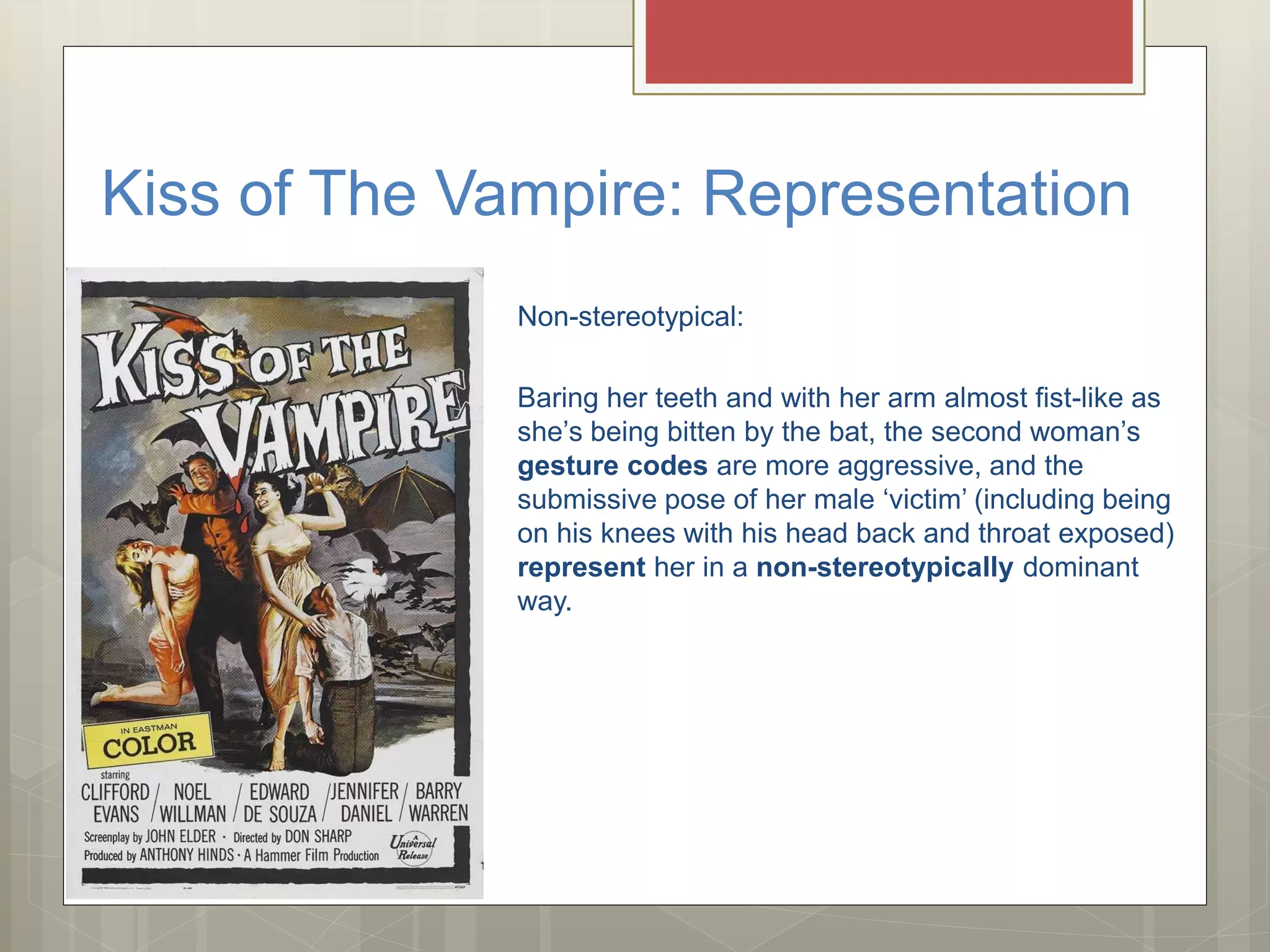 ASY1 Media Studies C1SA Kiss of the Vampire: language and ...