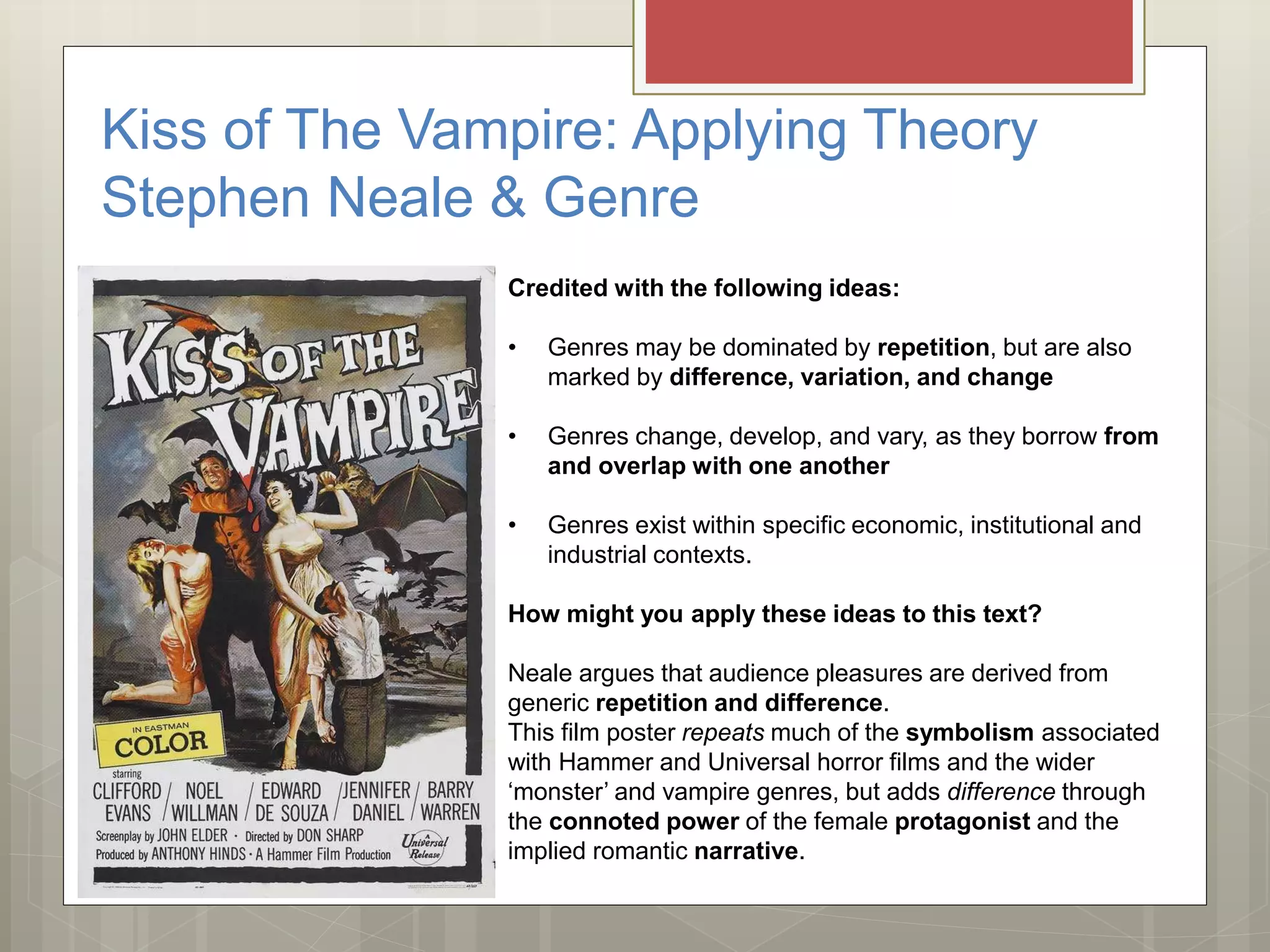 ASY1 Media Studies C1SA Kiss of the Vampire: language and ...