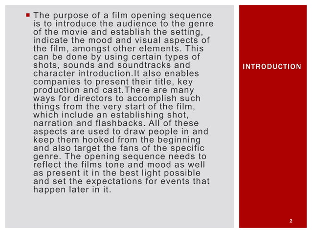 AS Level Media Studies Codes and Conventions | PPT