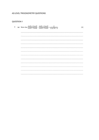 AS LEVEL MATHS TRIGONOMETRY QUESTIONS.pdf