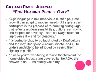 ASL Final...One last shot! | PPT