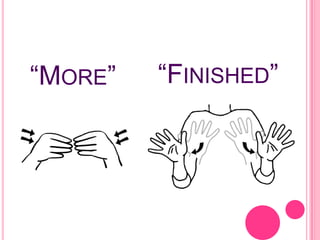 Finish Sign Language Sign