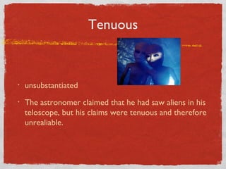 VOCABULARY LIST #27 | PPT | Religion & Spirituality