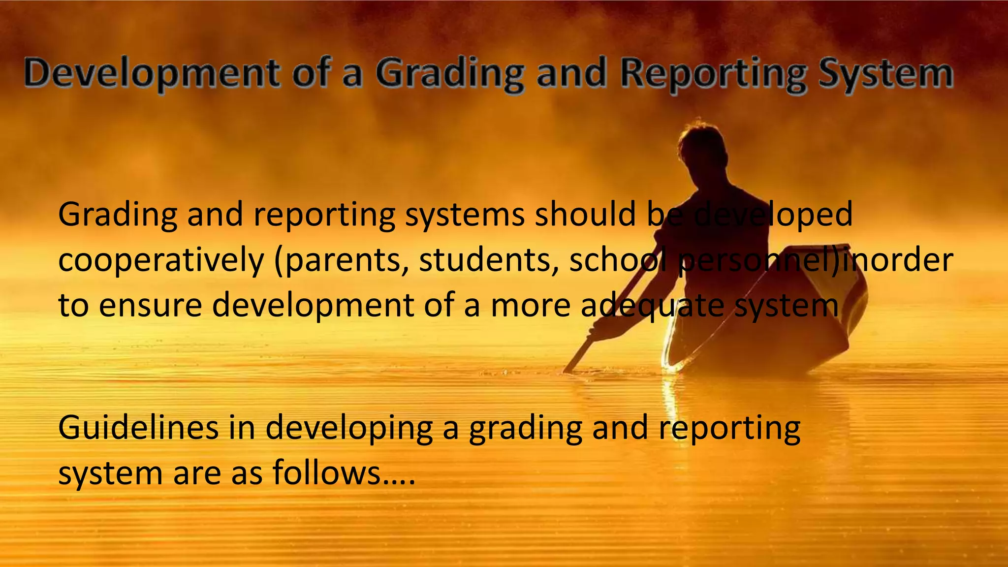 Assessment of learning 2 grading system powerpoint presentation | PPTX
