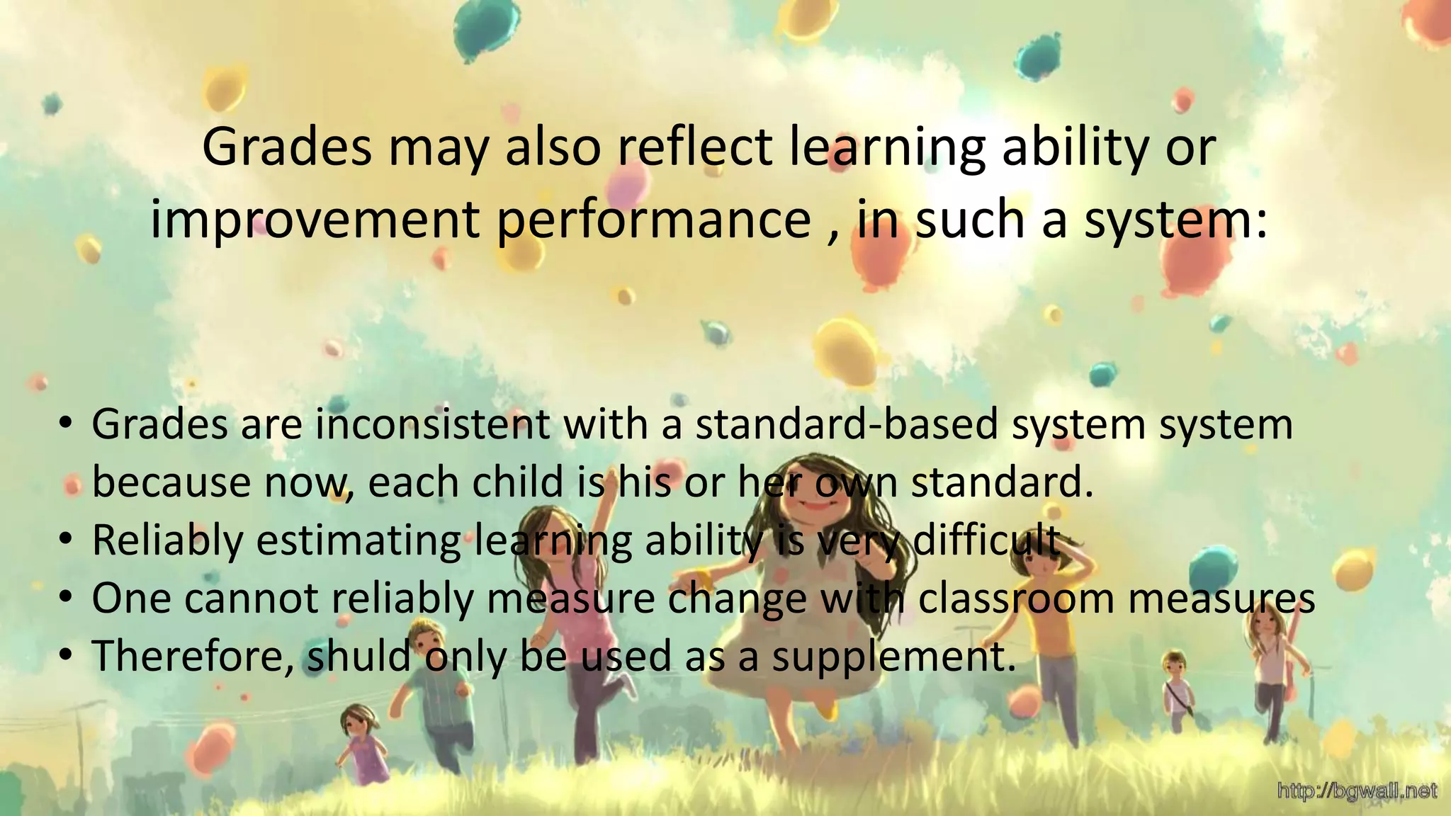 Assessment of learning 2 grading system powerpoint presentation | PPTX