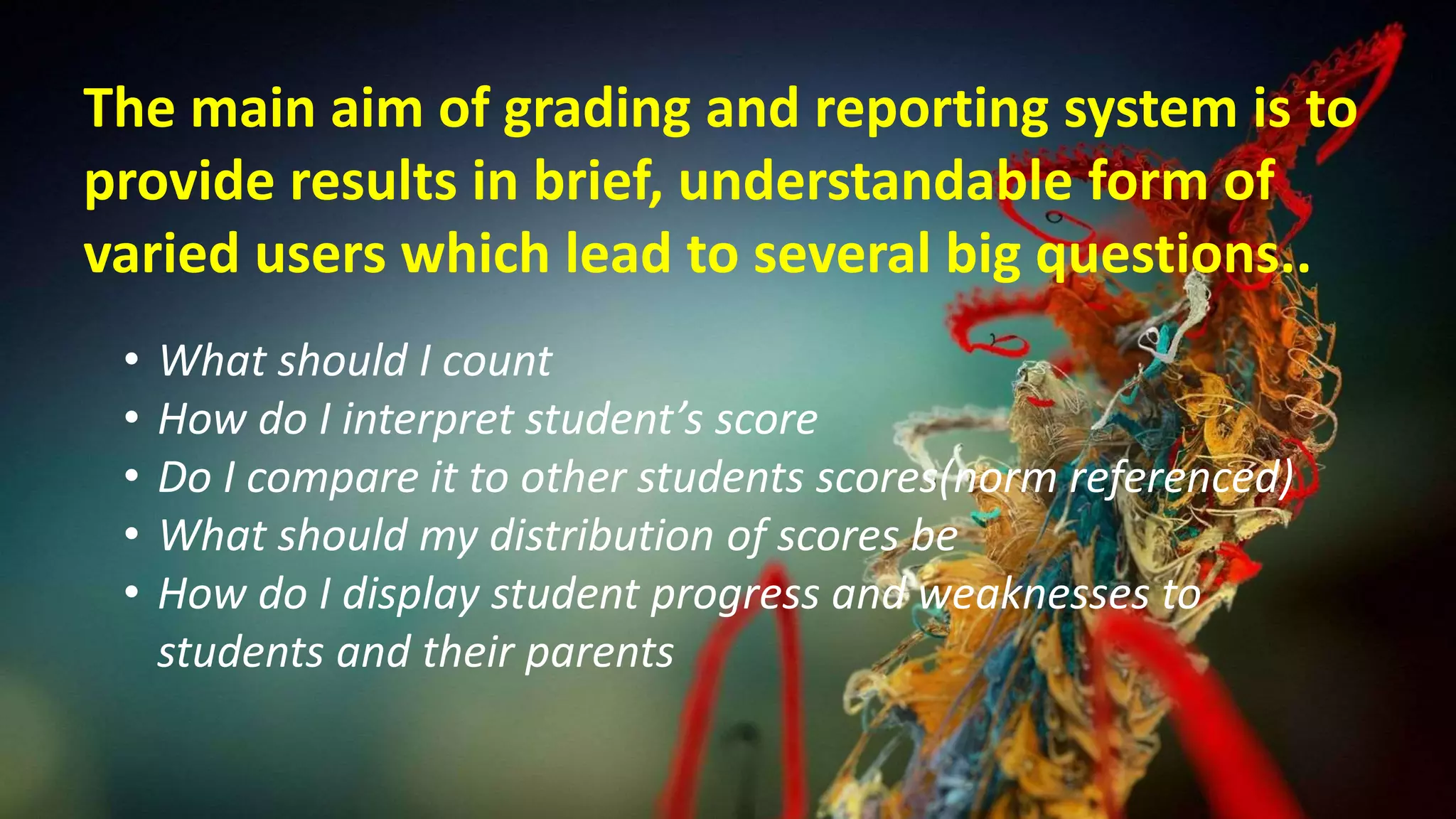 Assessment of learning 2 grading system powerpoint presentation | PPTX