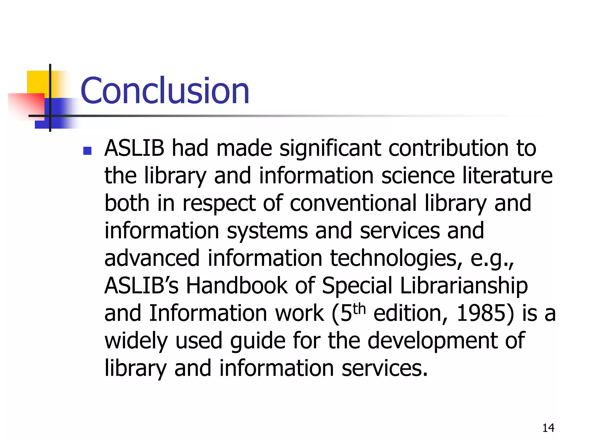 ASLIB.ppt