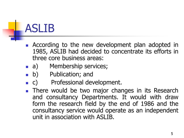 ASLIB.ppt