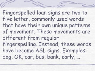 sign language | PPT