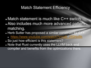 A Slice Of Rust - A quick look at the Rust programming language | PPTX | Programming Languages ...