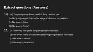 A presentation on the chapter ‘his first flight’ | PDF