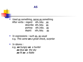 As and Like | PPT