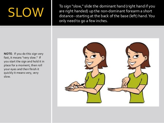 Asl Lesson 1