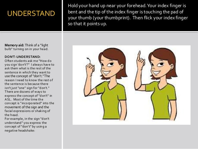 Asl Lesson 1