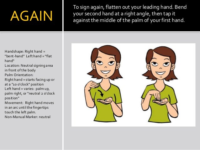ASL lesson 1