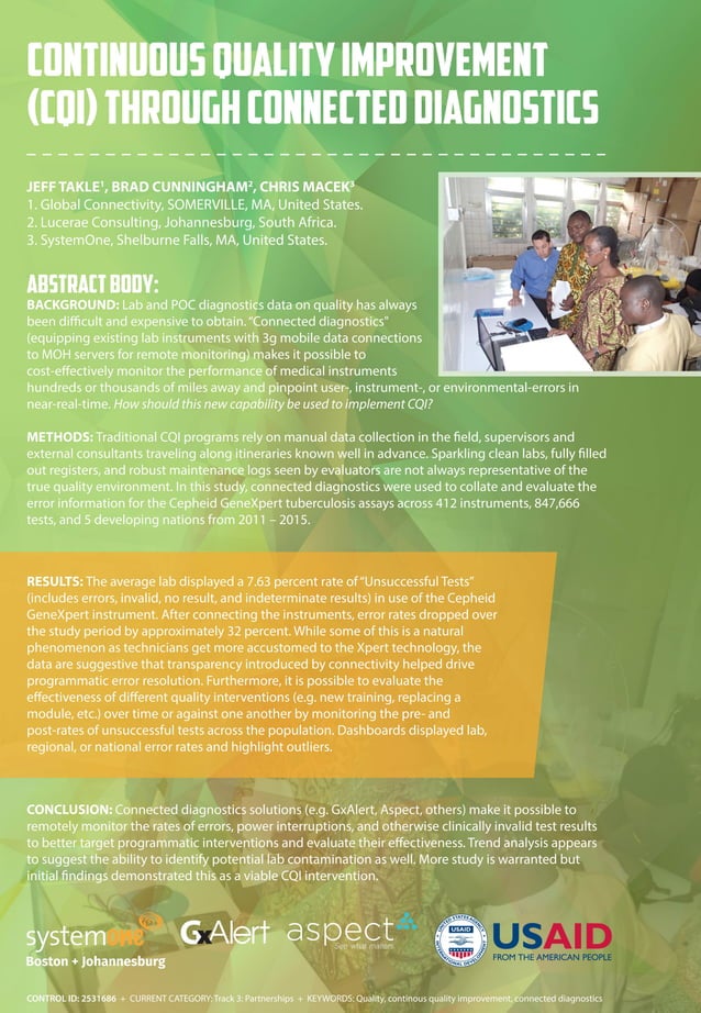 Continuous Quality Improvement (CQI) Through Connected Diagnostics | PDF