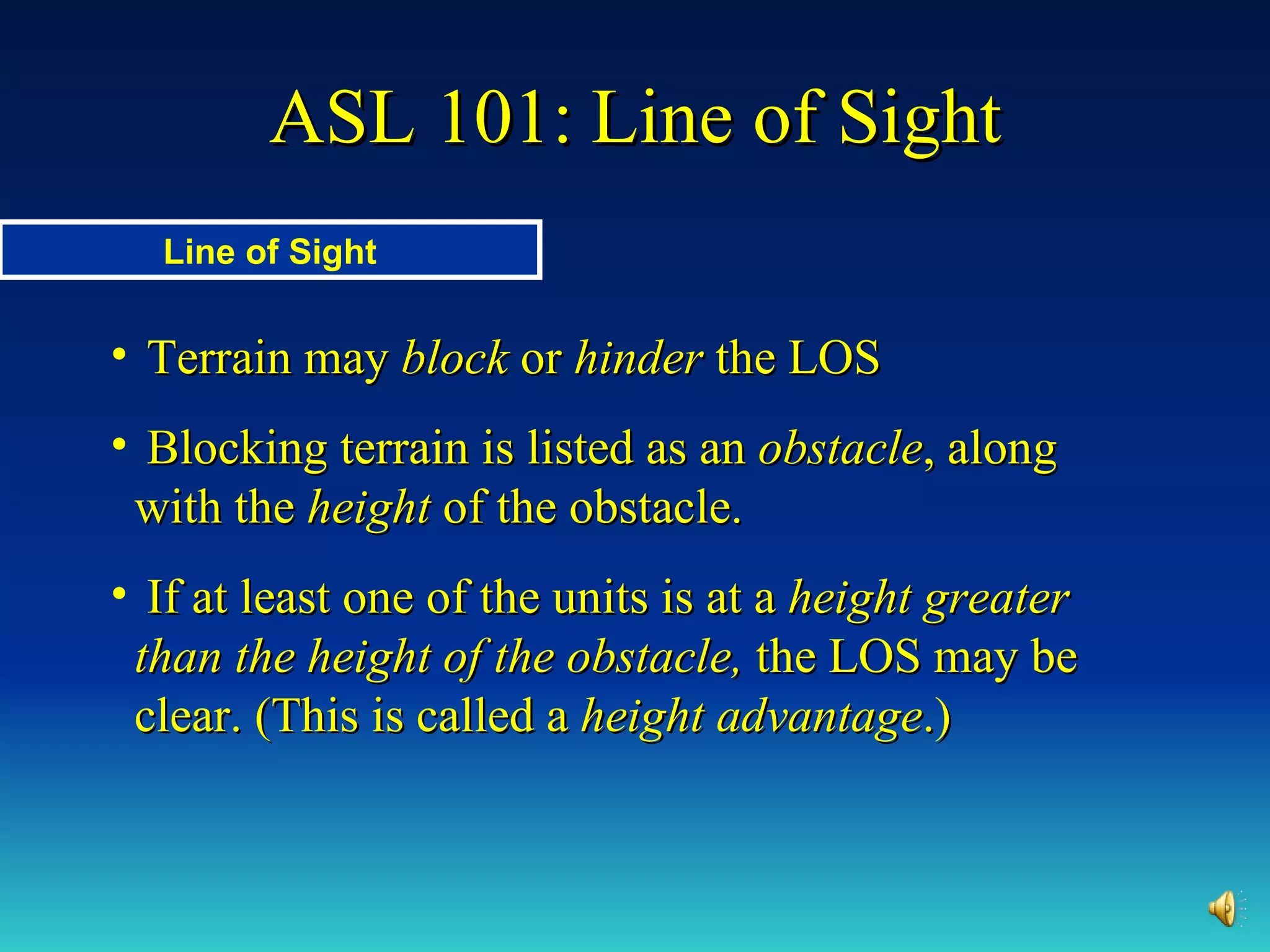 ASL Learn Advanced Squad Leader | PPT