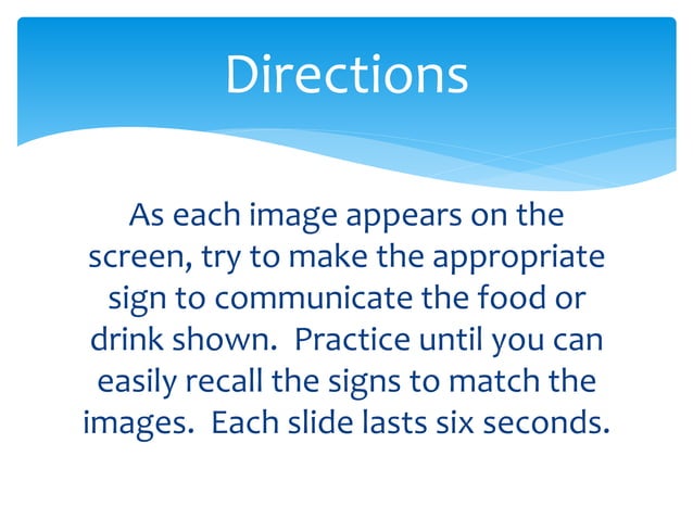 ASL Module 13 Vocabulary Practice | PPTX