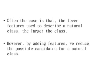 Asl phonology, classes of speech sounds, and feature specifications ...