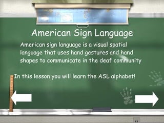 Asl powerpoint | PPT