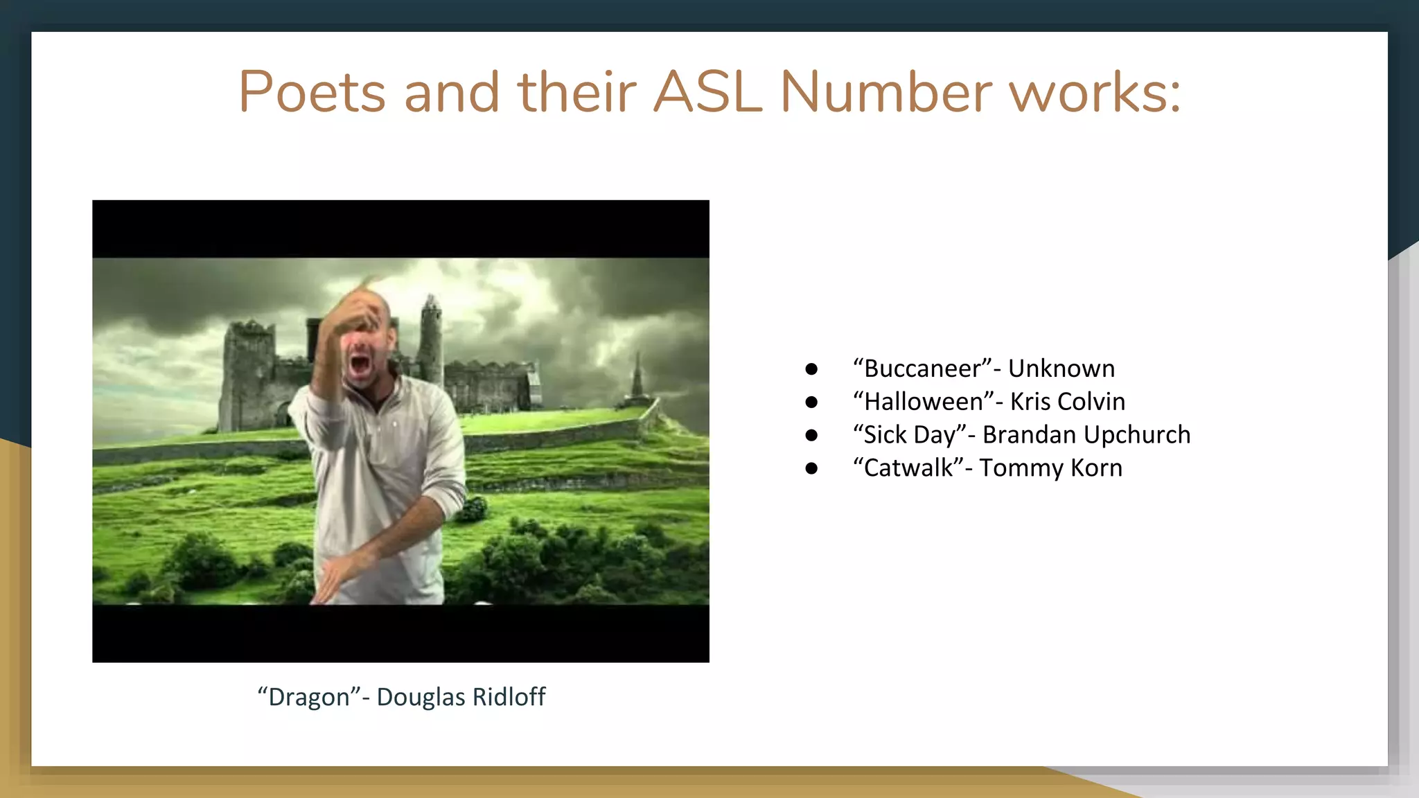 Asl stories with constraints | PPTX
