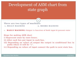 ALGORITHMIC STATE MACHINES | PPTX